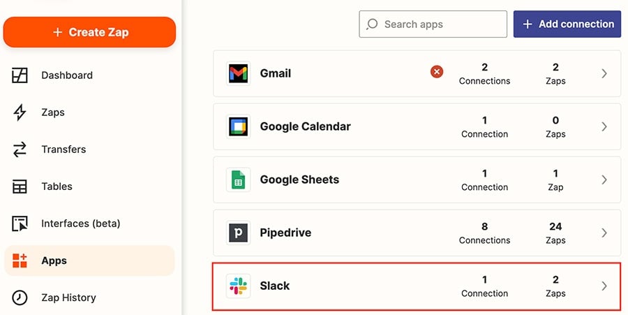 Zapier: Get notifications in Slack of new Pipedrive deals - Knowledge Base | Pipedrive